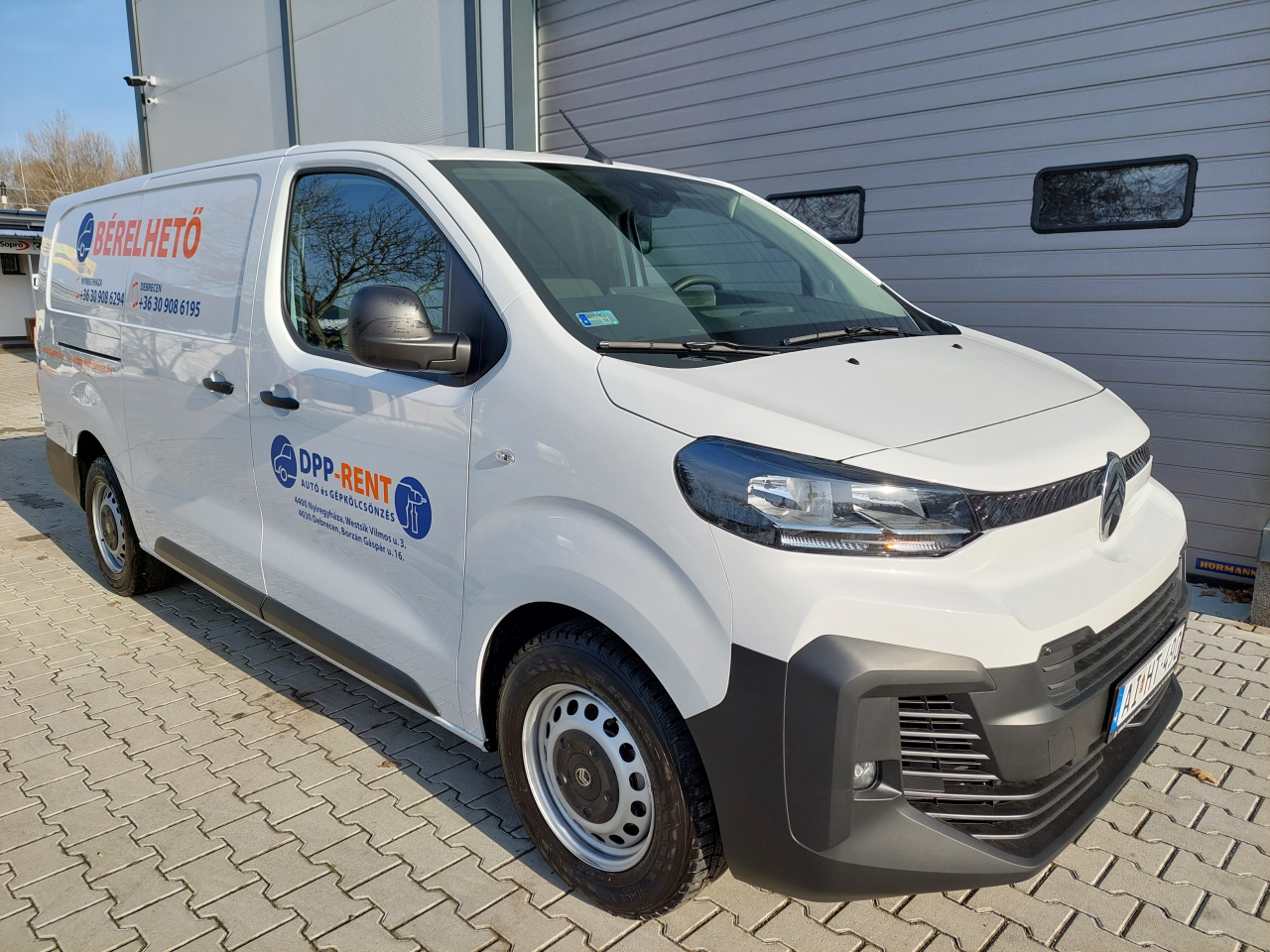 Citroen Jumpy bérlés, kölcsönzés | DPP-RENT